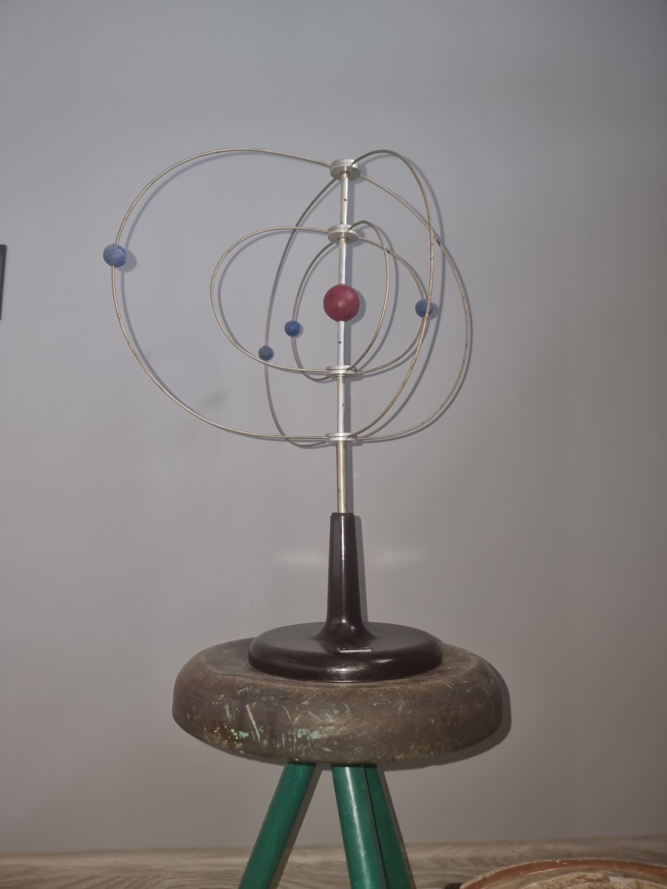 Vintage Atomic Model Structure of the Atom Space Age - Etsy