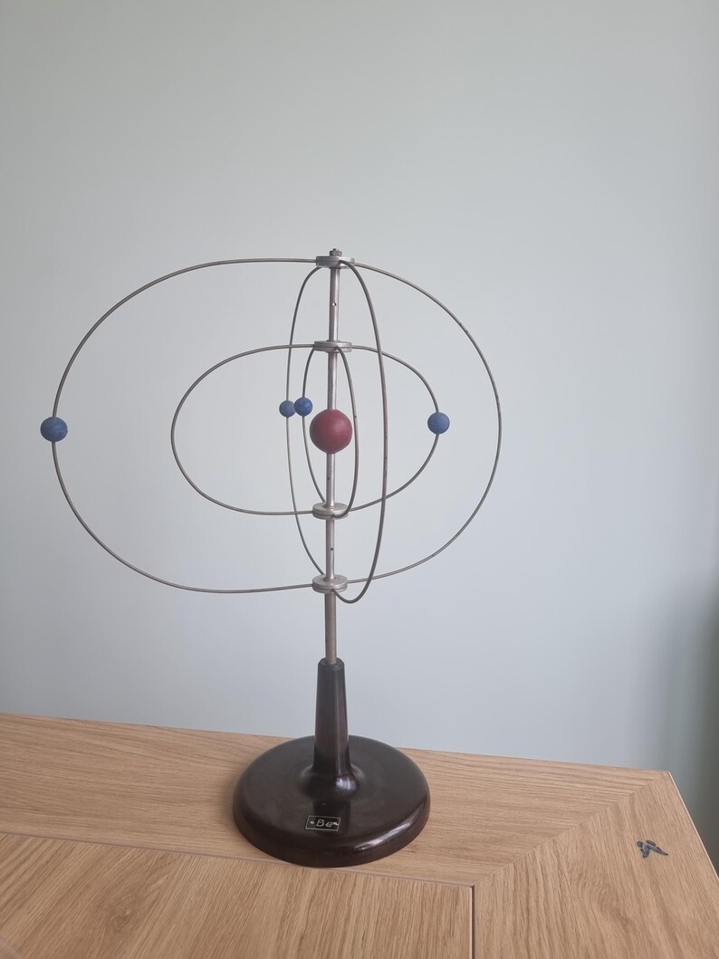 Vintage Atomic Model Structure of the Atom Space Age - Etsy