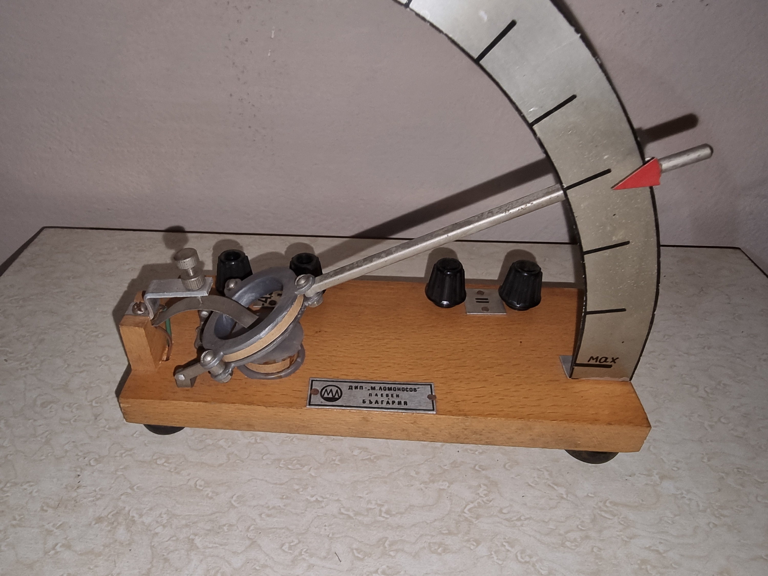 Vintage Induction Ammeter Voltmeter: Physics Apparatus, Wood & Bakelite ...