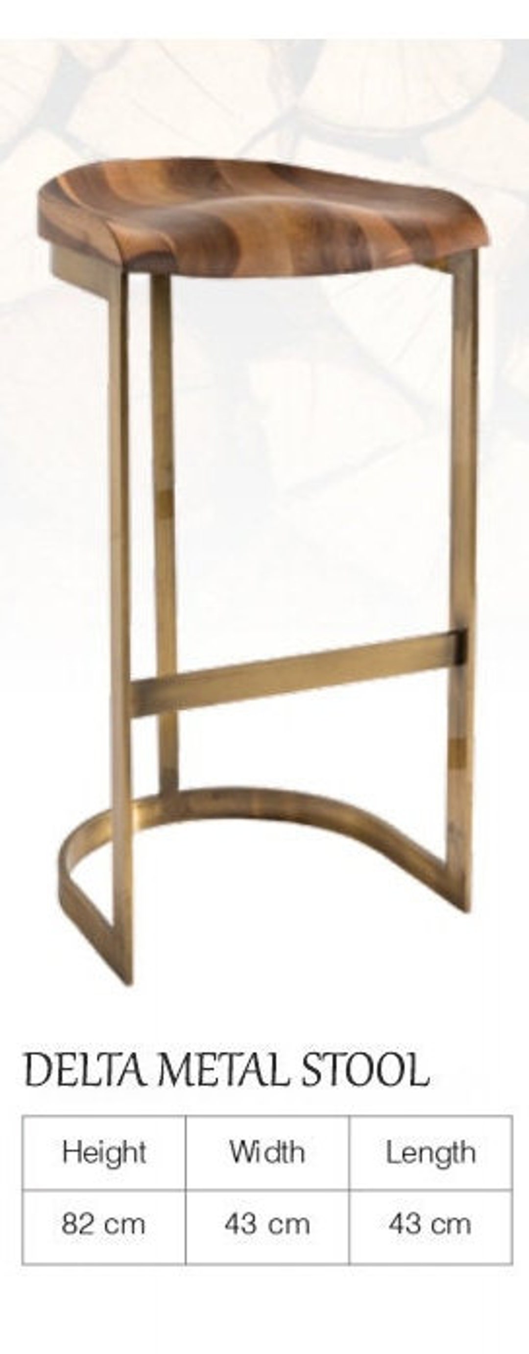Delta Metal Stool - Etsy