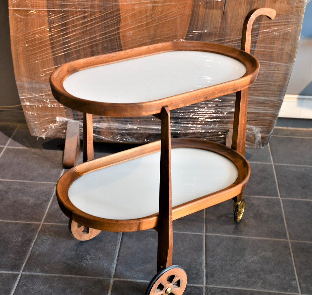 Stylish Serving Table With Wheels - Etsy