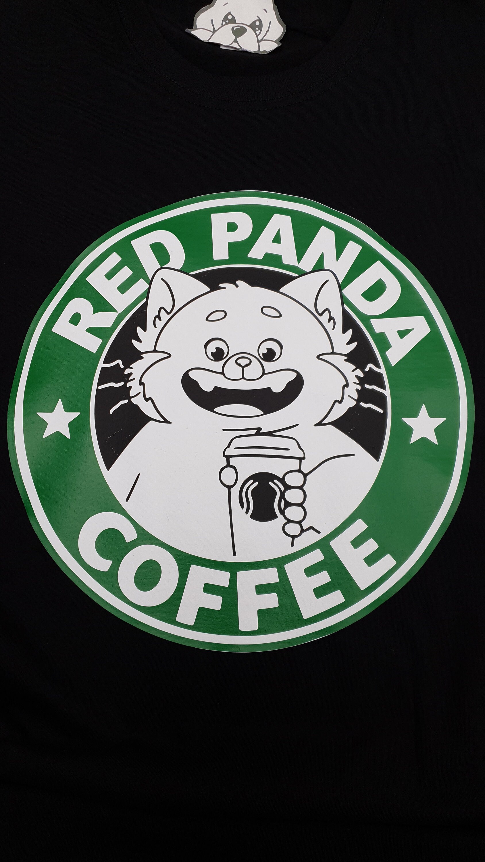 Red Panda Starbucks T-shirt, Starbucks Mad Coffee Shirts, Mei Panda Ts ...