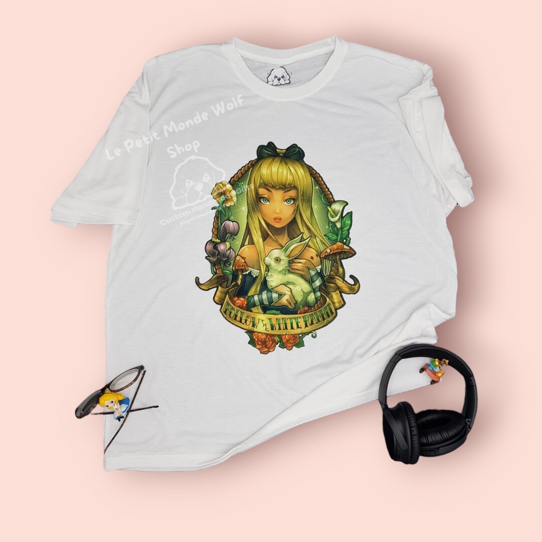 Alice Tattoo Disney T-shirt, Wonderland Tattoo Disney T-shirt ...