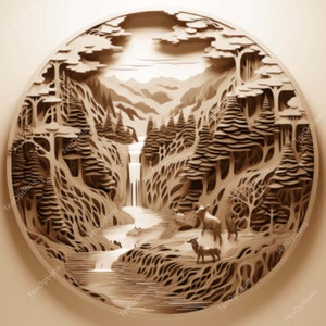 Laser Burn PNG, Laser Engrave Png, Lightburn File, 3D Illusion Laser ...