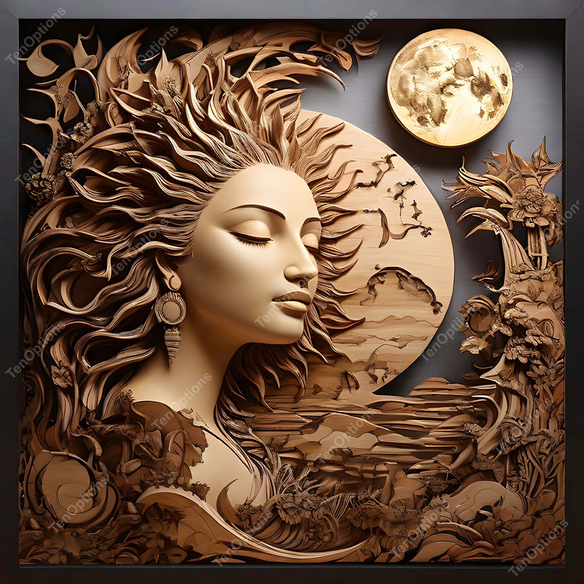 Laser Burn PNG, Laser Engrave Png, Lightburn File, 3D Illusion, Xtool ...