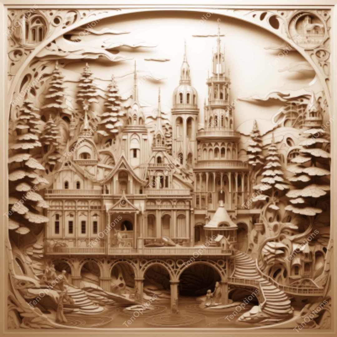 Laser Burn PNG, Laser Engrave Png, Lightburn File, 3D Illusion Laser ...