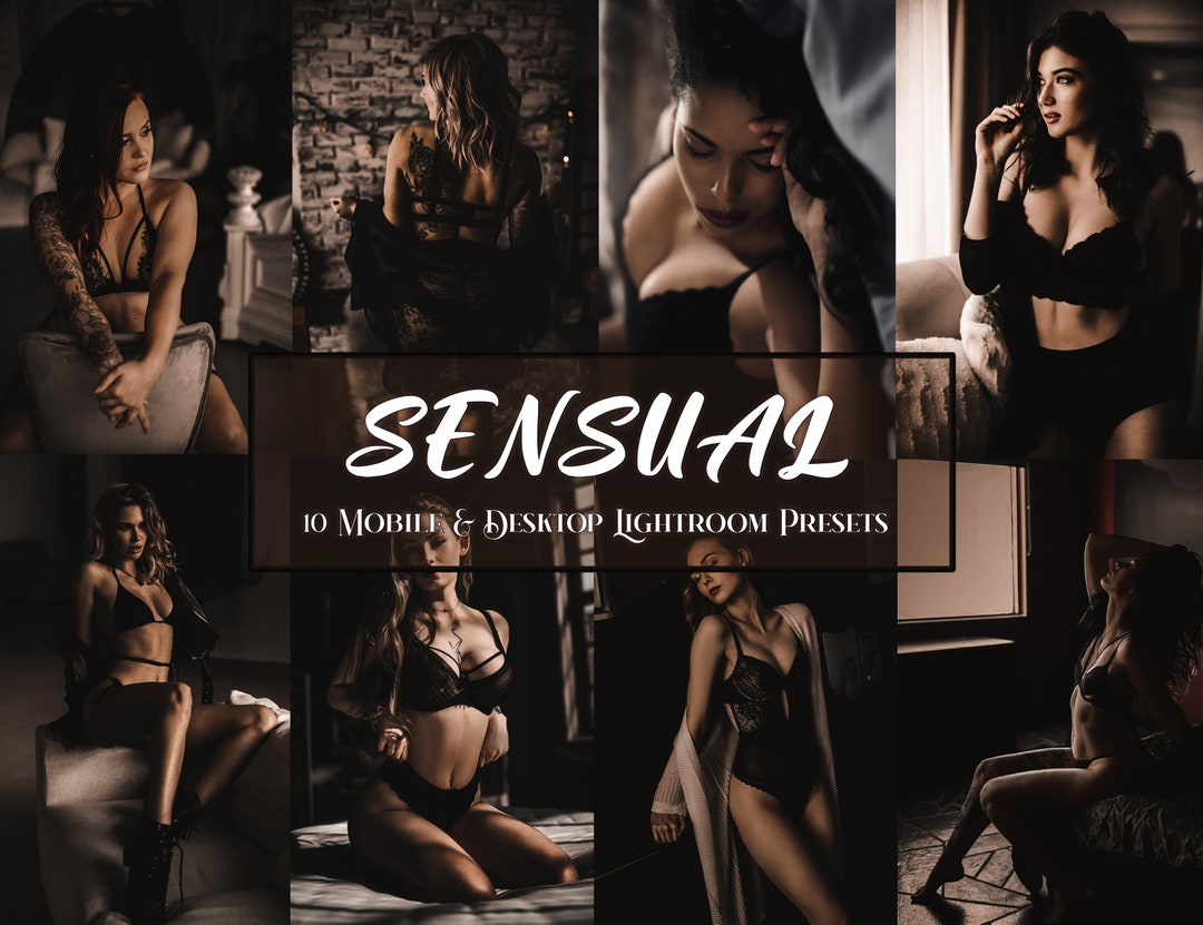 10 Boudoir Photography Lightroom Mobile & Desktop Lightroom Presets ...