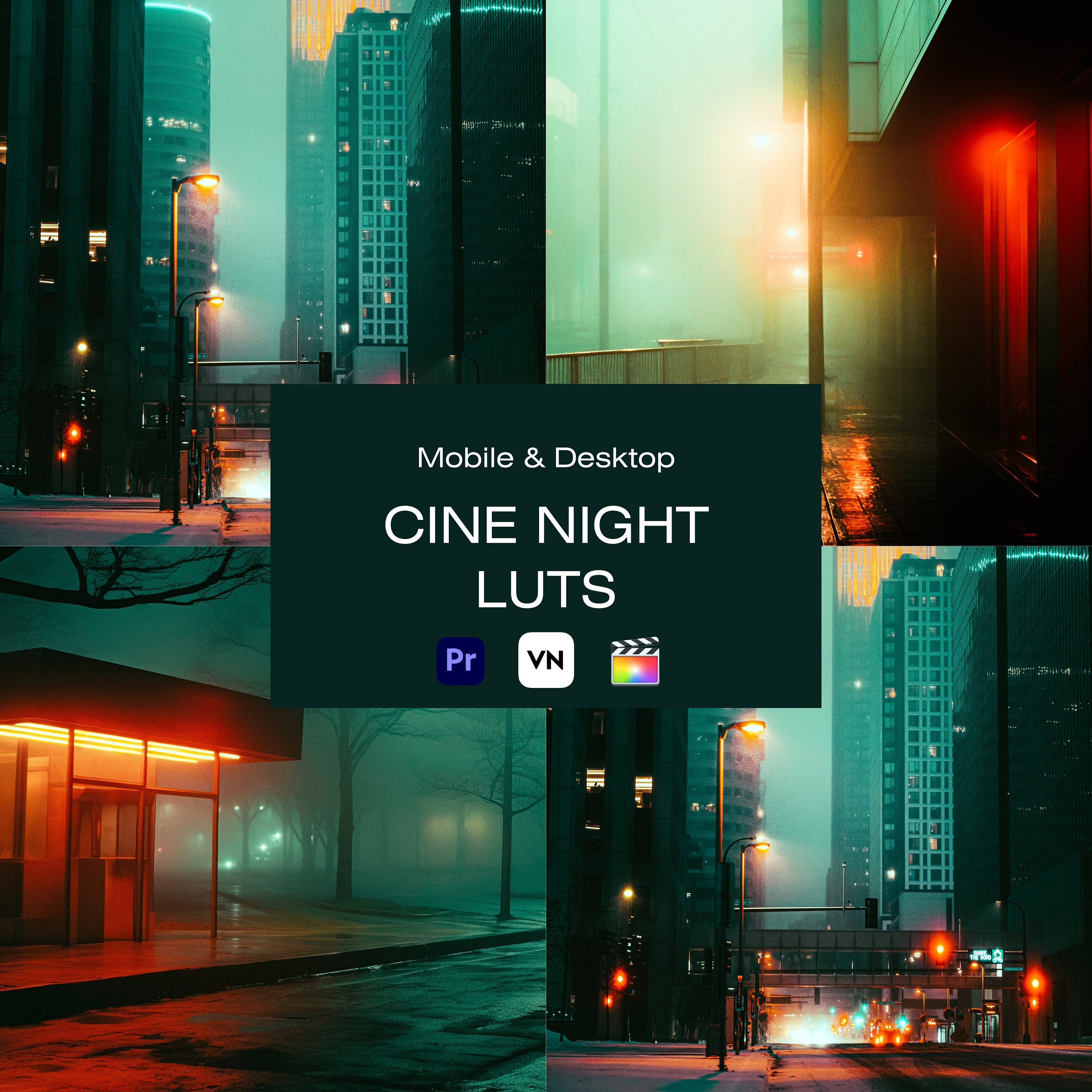 10 Cinematic Night Luts for Color Grading,cinematic Luts,movie Luts ...