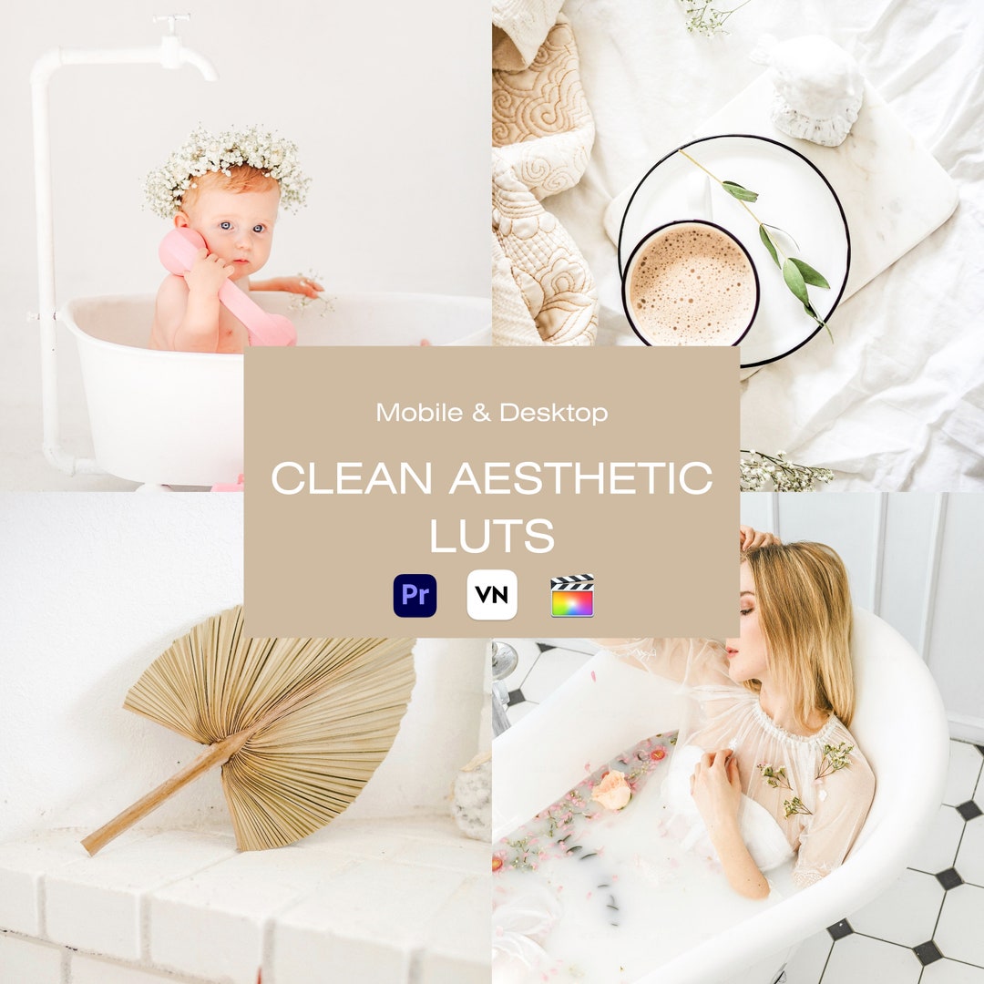 10 Clean Aesthetic Minimal Luts for Adobe Premiere Pro,vn Luts,final ...