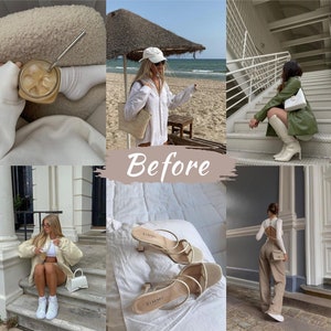 10 Aesthetic Feed Mobile & Desktop Lightroom Presets,aesthetic Presets ...