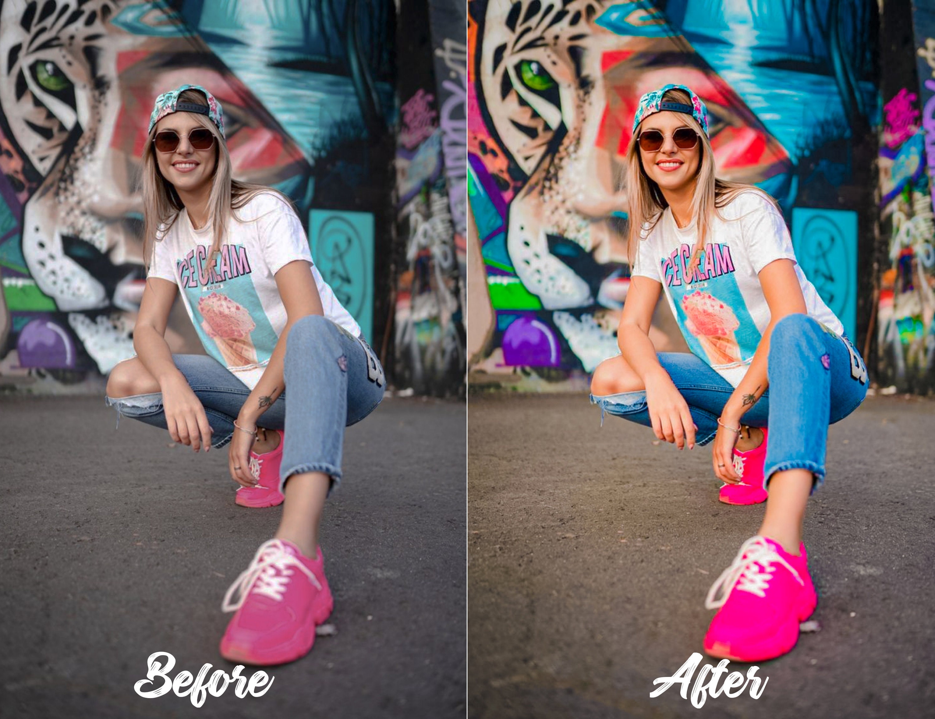 10 Color Pop Lightroom Presets, Vibrant Lightroom Presets, Vivid ...