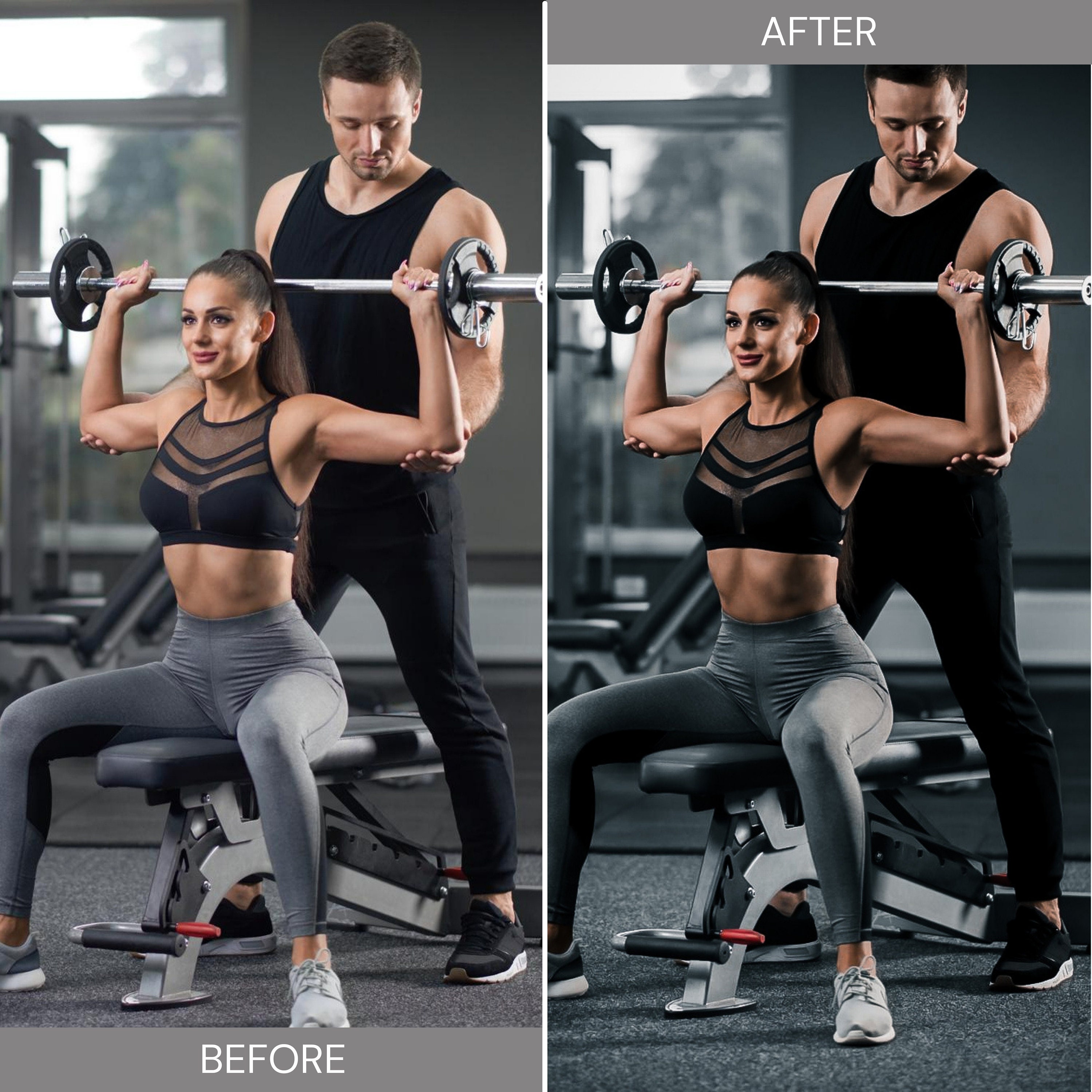 10 Gym & Fitness Video Luts for Adobe Premiere Pro,vn Luts,dark Filter ...