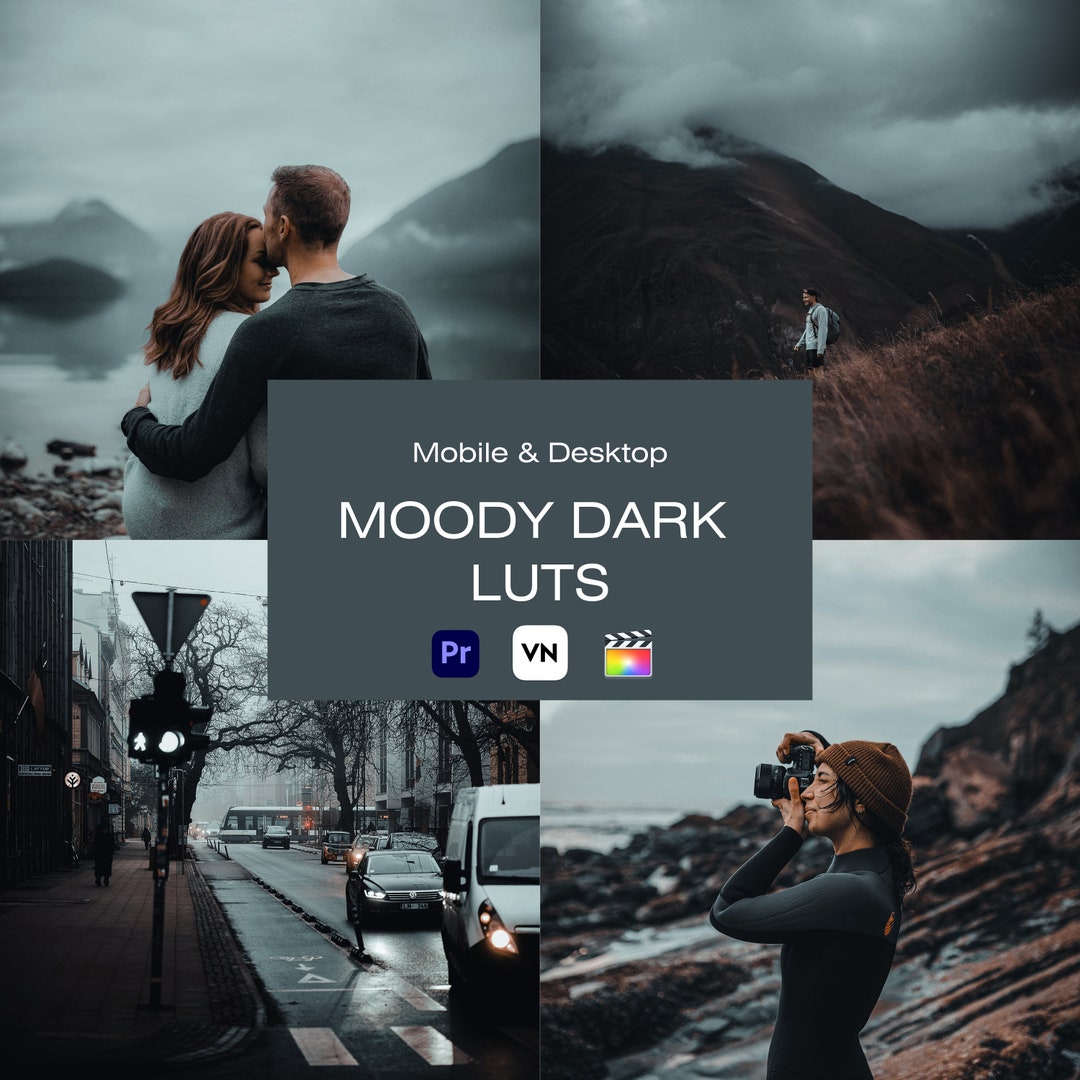 10 Moody Dark Video Luts,cinematic Dark Luts,dark Luts,premiere Pro ,VN ...