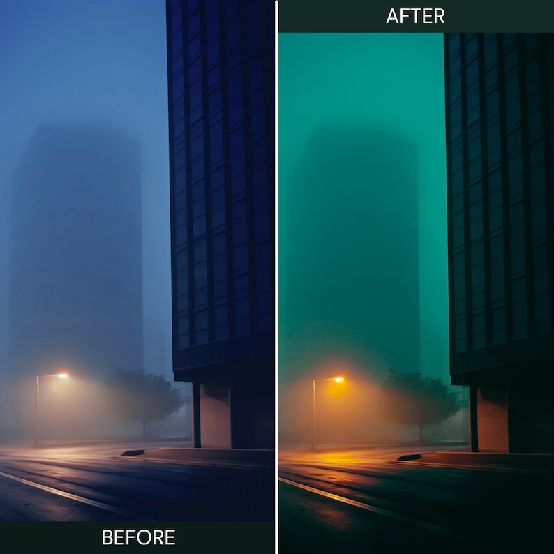 10 Cinematic Night Luts for Color Grading,cinematic Luts,movie Luts ...