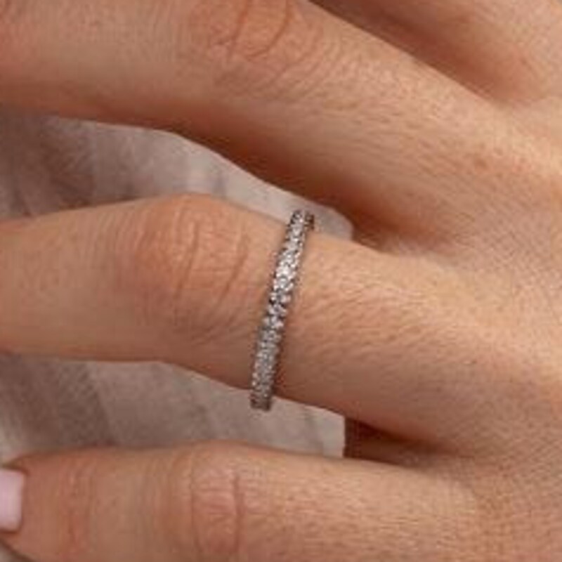 Thin Diamond Band - Etsy