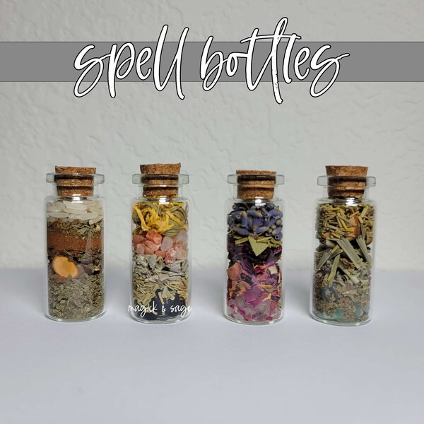 Spell Bottles - Etsy