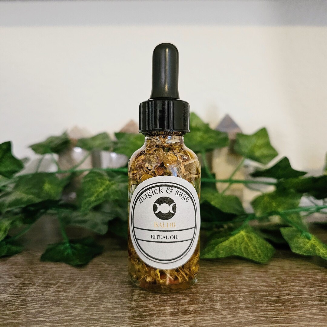 Baldr God Oil - Work and Connect With Baldur - God of Light, Sun ...
