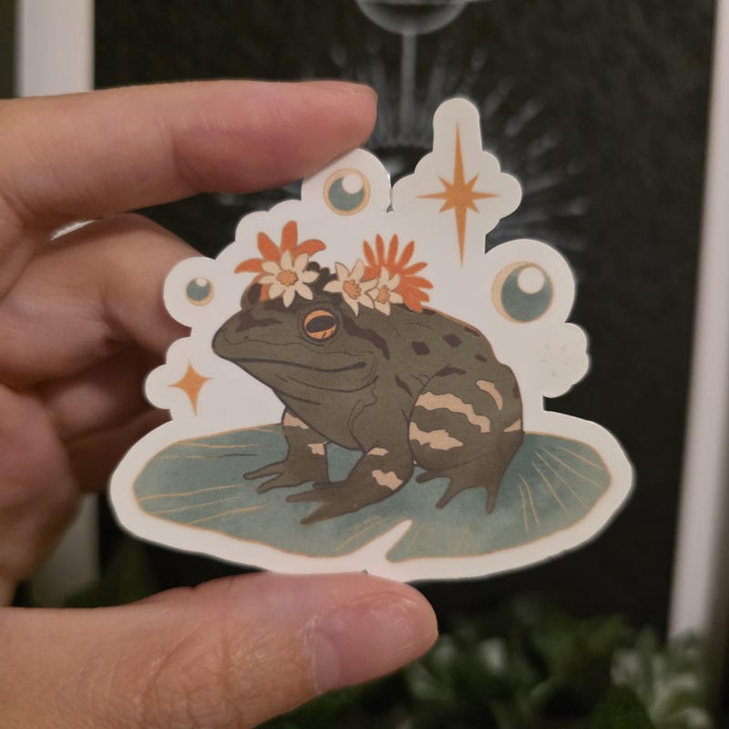 Lily Pad Sticker - Etsy