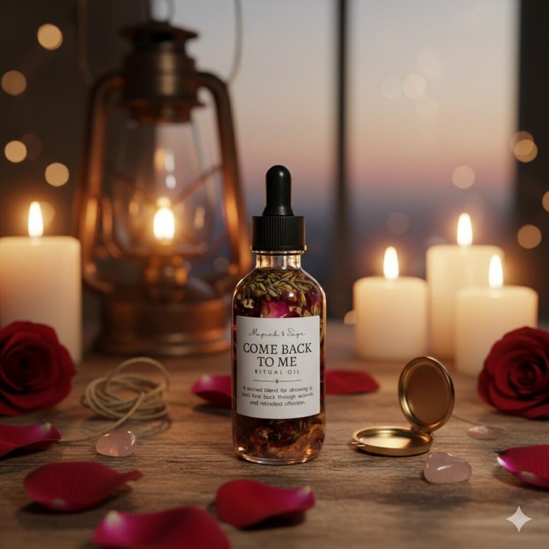 Come Back to Me Ritual Oil - Reconciliation, Lost Love, Return to Me ...