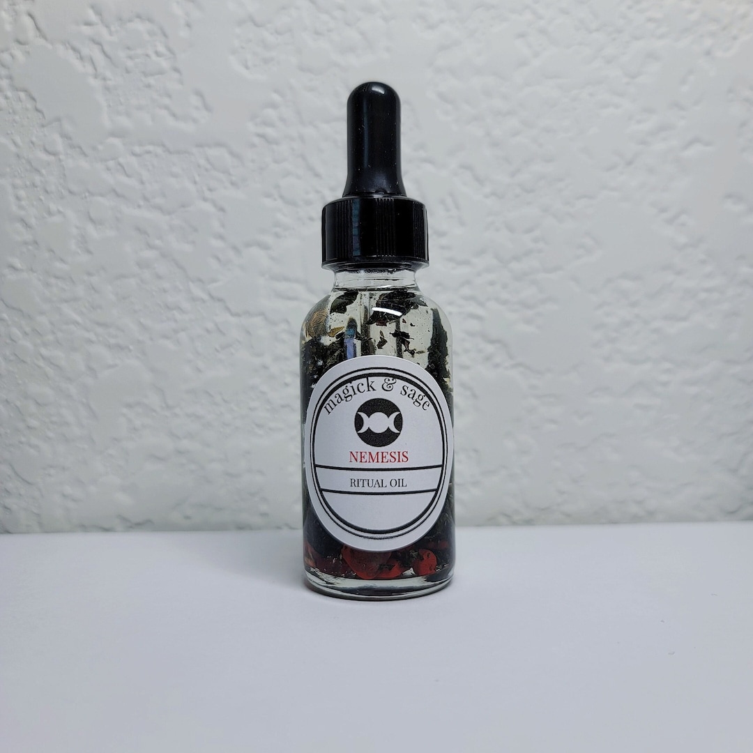 Nemesis Ritual Oil - Greek Goddess of Divine Justice, Balance, and ...