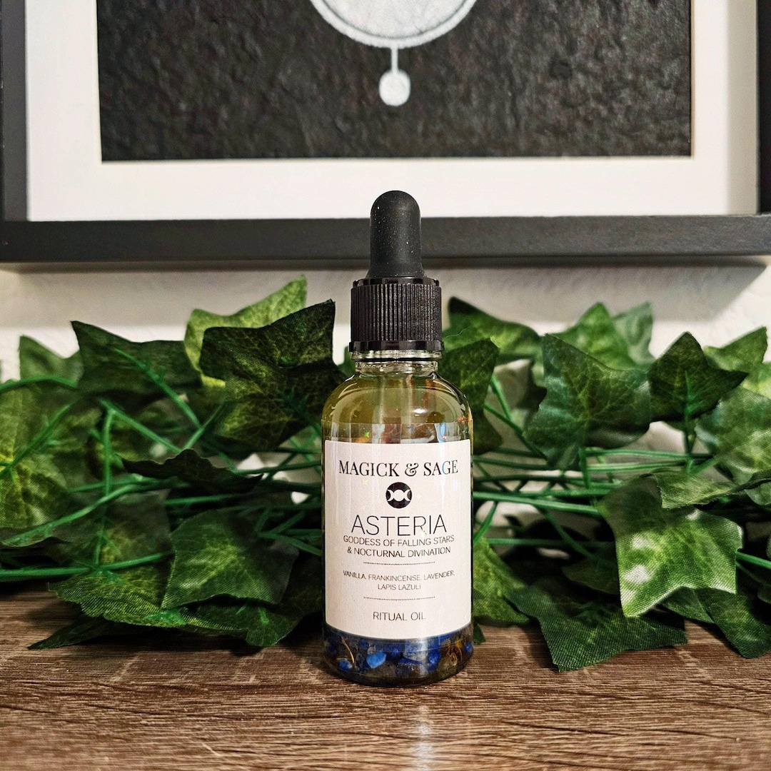 Asteria Goddess Oil - Work and Connect With Asterie - Goddess of ...