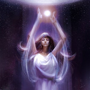 Selene Goddess Oil - Work and Connect With Selene - Goddess of the Moon ...