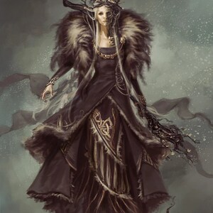 Hel Goddess Oil - Work and Connect With Hela - Queen of Helheim, Realm ...