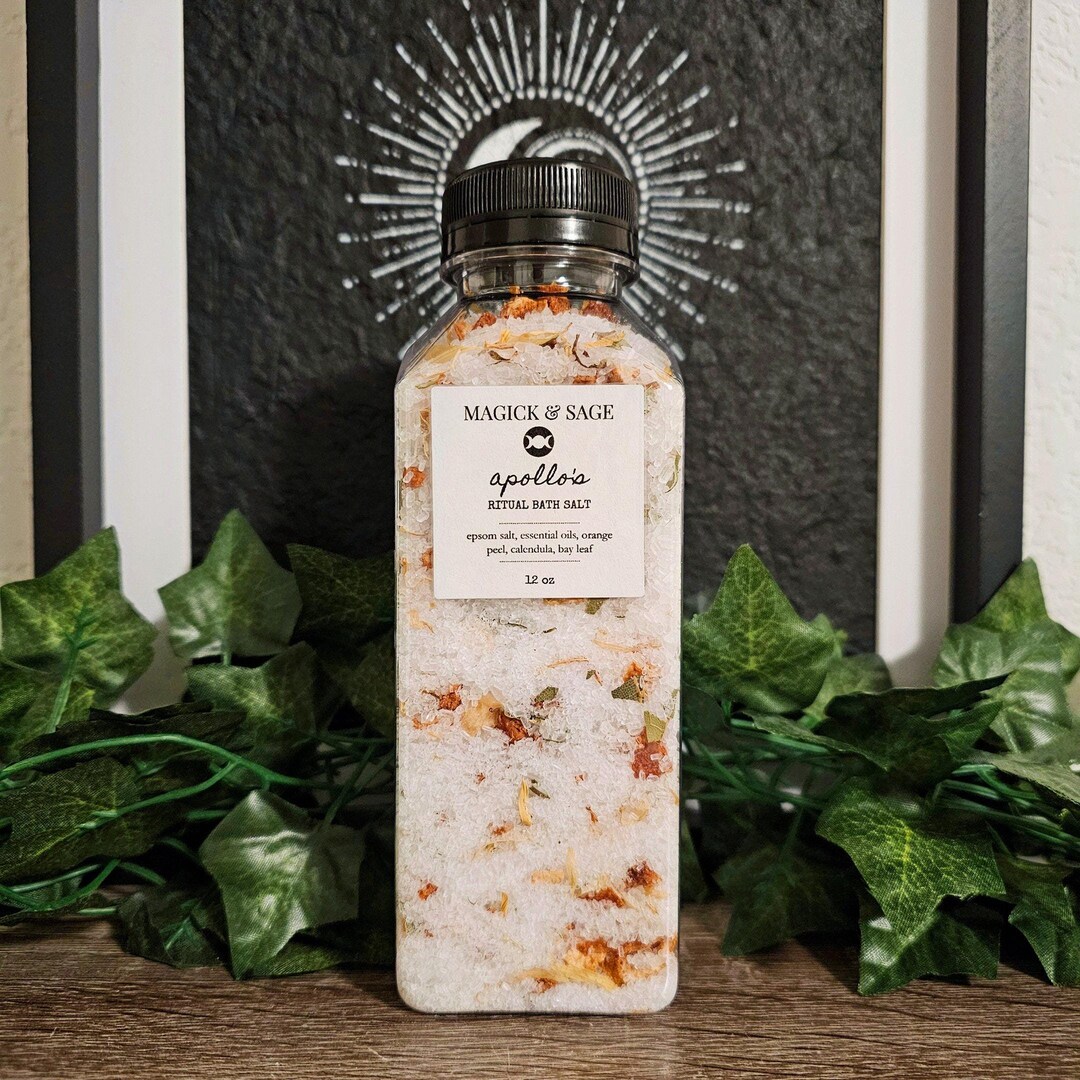 Apollo's Ritual Bath Salt - God of Archery, Healing, Sun, Light ...