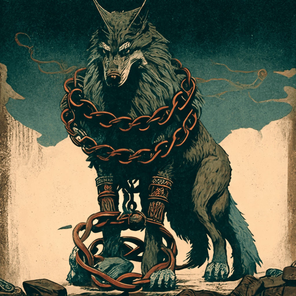 Fenrir Ritual Oil - Norse Wolf Spirit of Power, Chaos, and Untamed ...