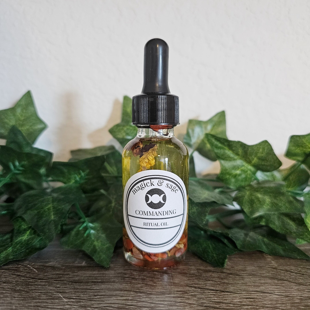 Commanding Ritual Oil - Command, Control, Dominate, Self-confidence ...