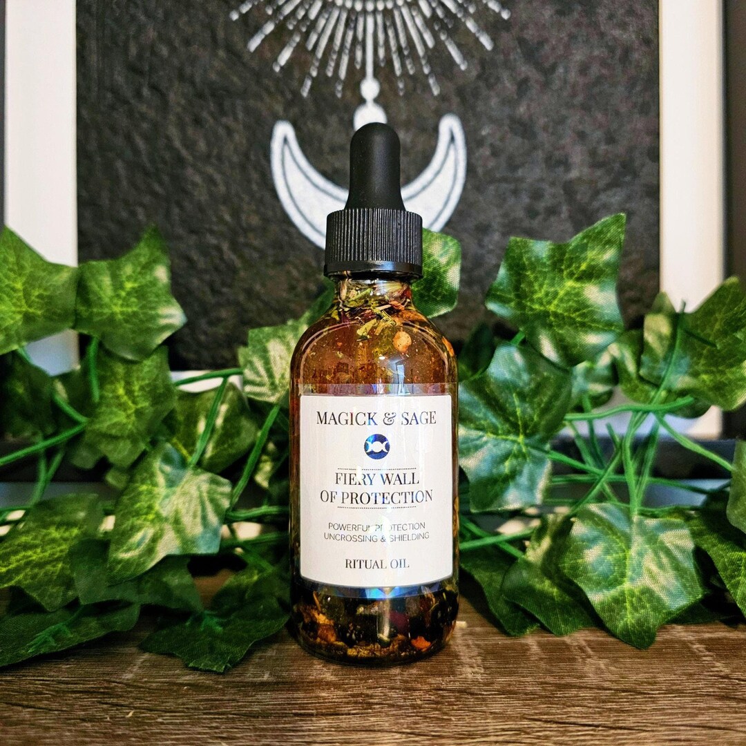 Fiery Wall of Protection Oil - Powerful Protection, Uncrossing ...