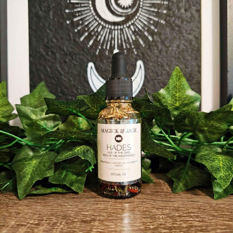 Hades Ritual Oil - Greek God of the Underworld, Wealth of the Earth ...