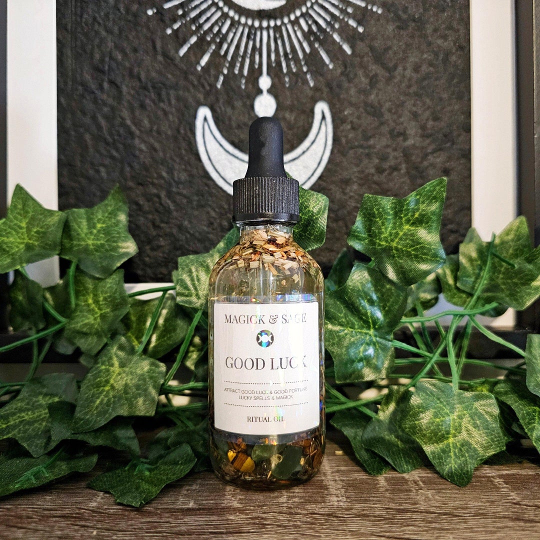 Good Luck Oil - Good Luck and Good Fortune Spells, Lucky Spells and ...
