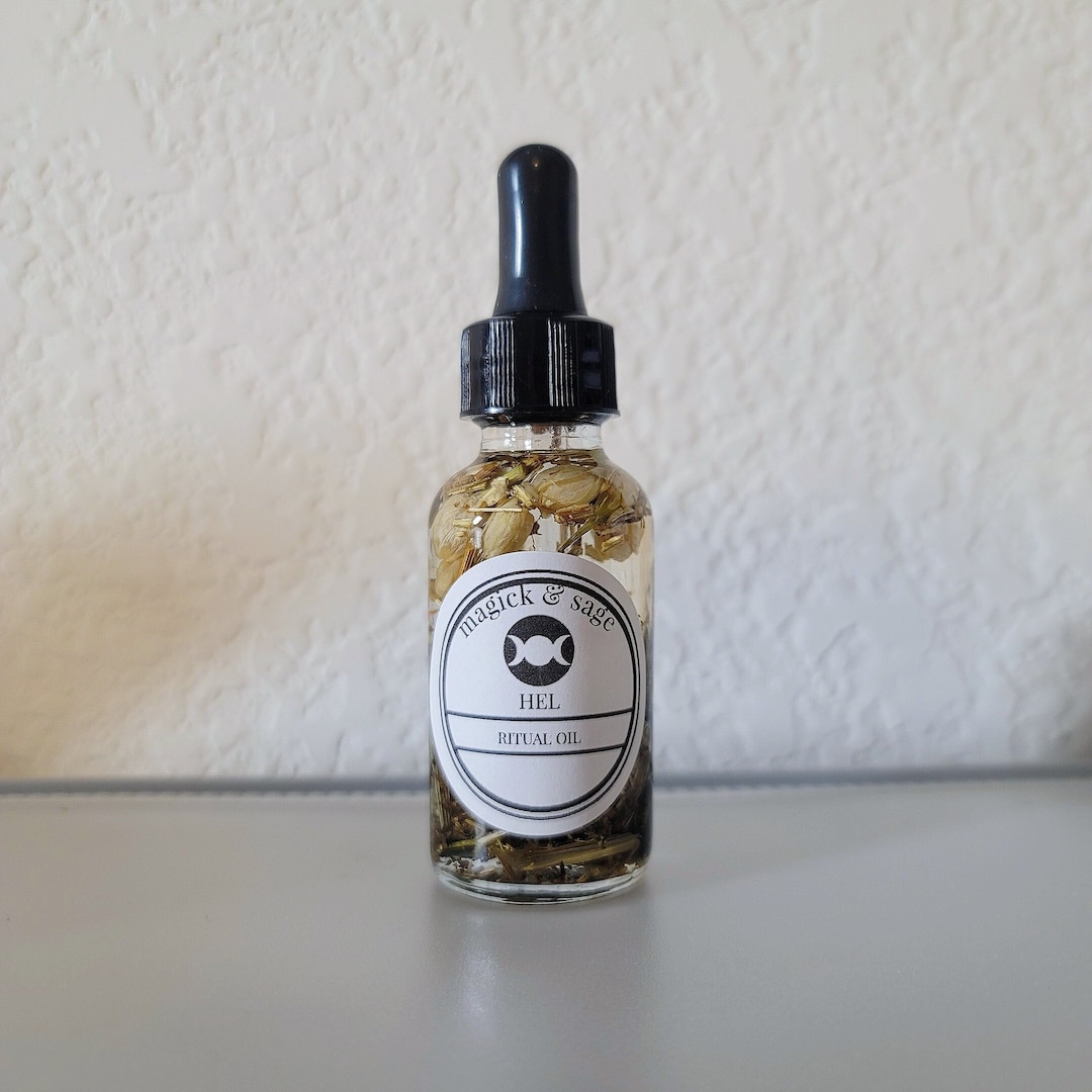 Hel Goddess Oil - Work and Connect With Hela - Queen of Helheim, Realm ...