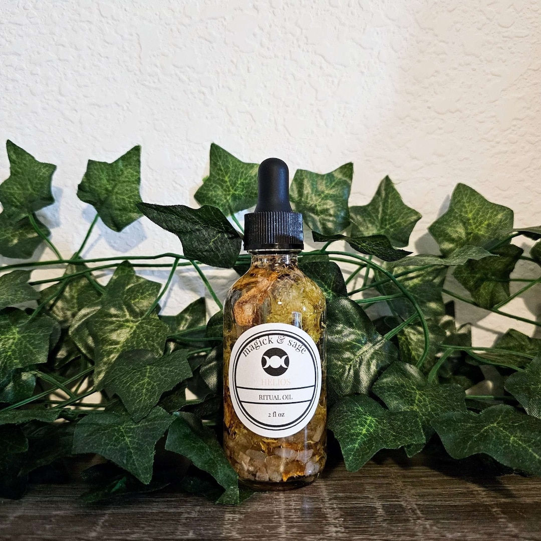 Helios Ritual Oil - Helius - God of the Sun, Guardian of Oaths, God of ...