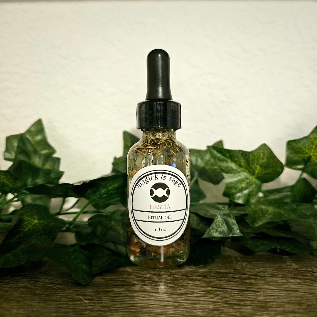 Hestia Goddess Oil - Work and Connect With Hestia - Goddess of the ...
