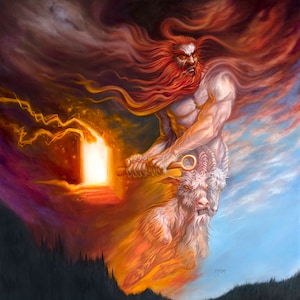 Thor God Oil - Work and Connect With Thor - God of Thunder, Lightning ...