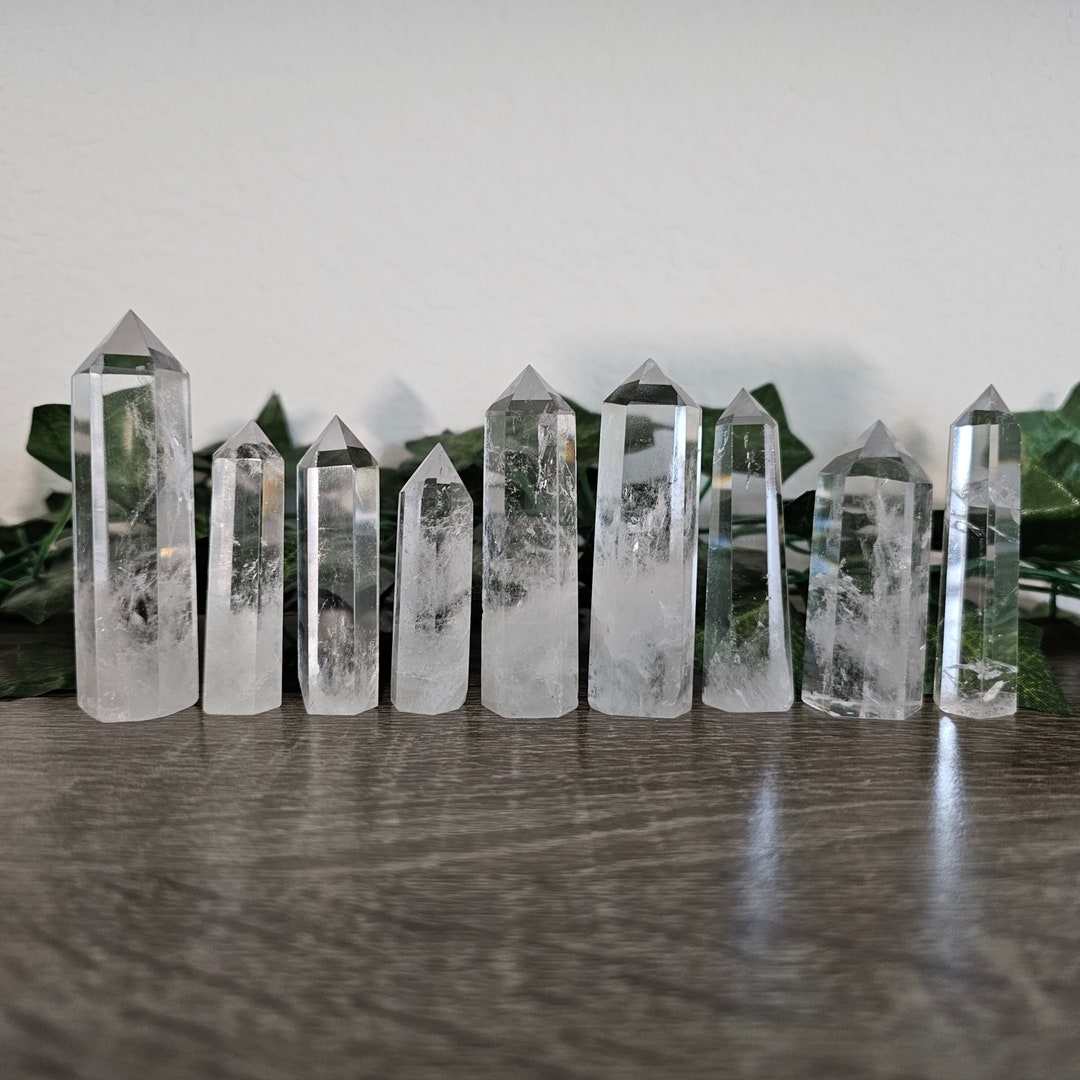 Clear Quartz Towers - Ultimate Healer, Manifestation, Amplification ...