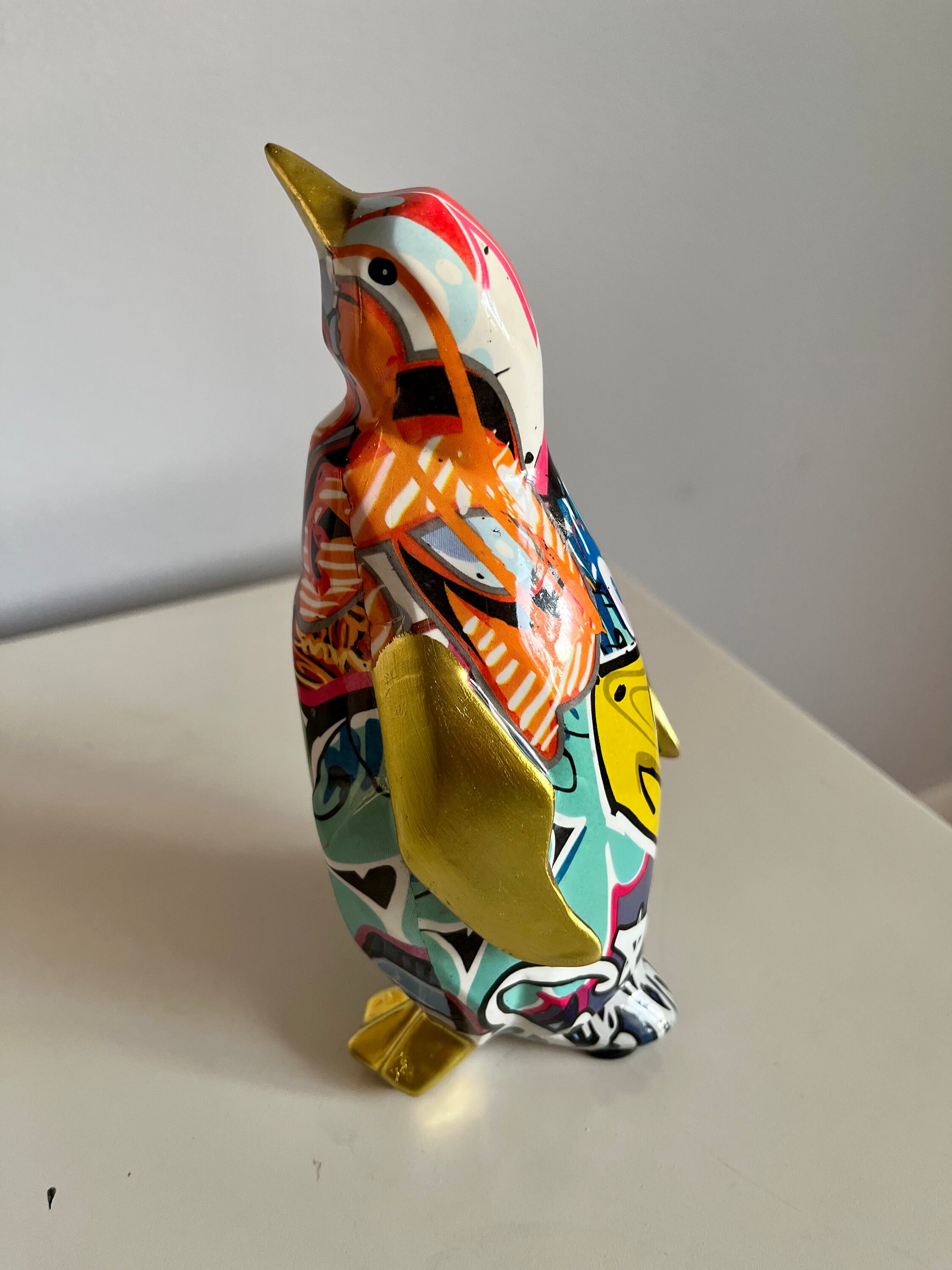 Graffiti Mom & Baby Penguin Figurines-mothers Day Gifts - Etsy