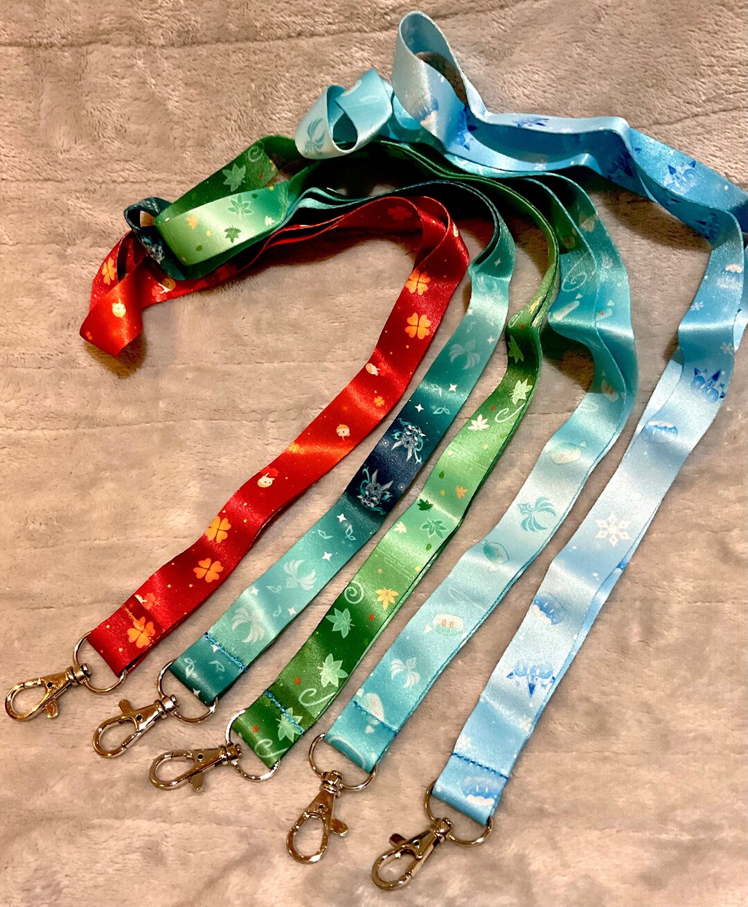 Genshin Slime Lanyards - Etsy