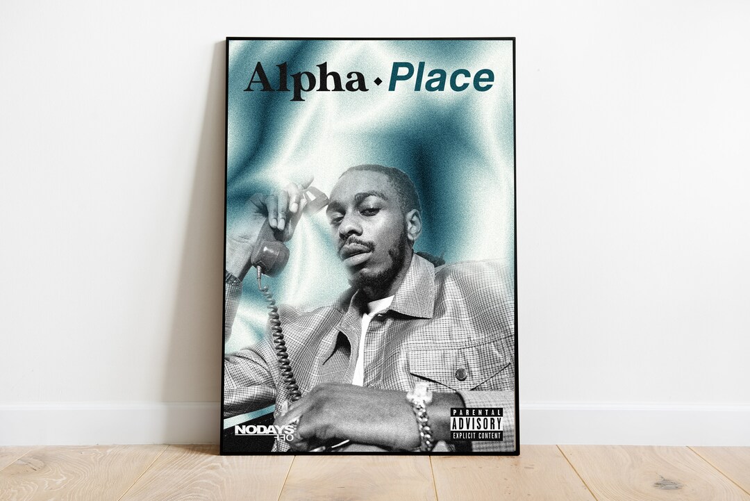 Knucks- Alpha Place Album Cover Wall Art Alternative Artwork Vinyl ...