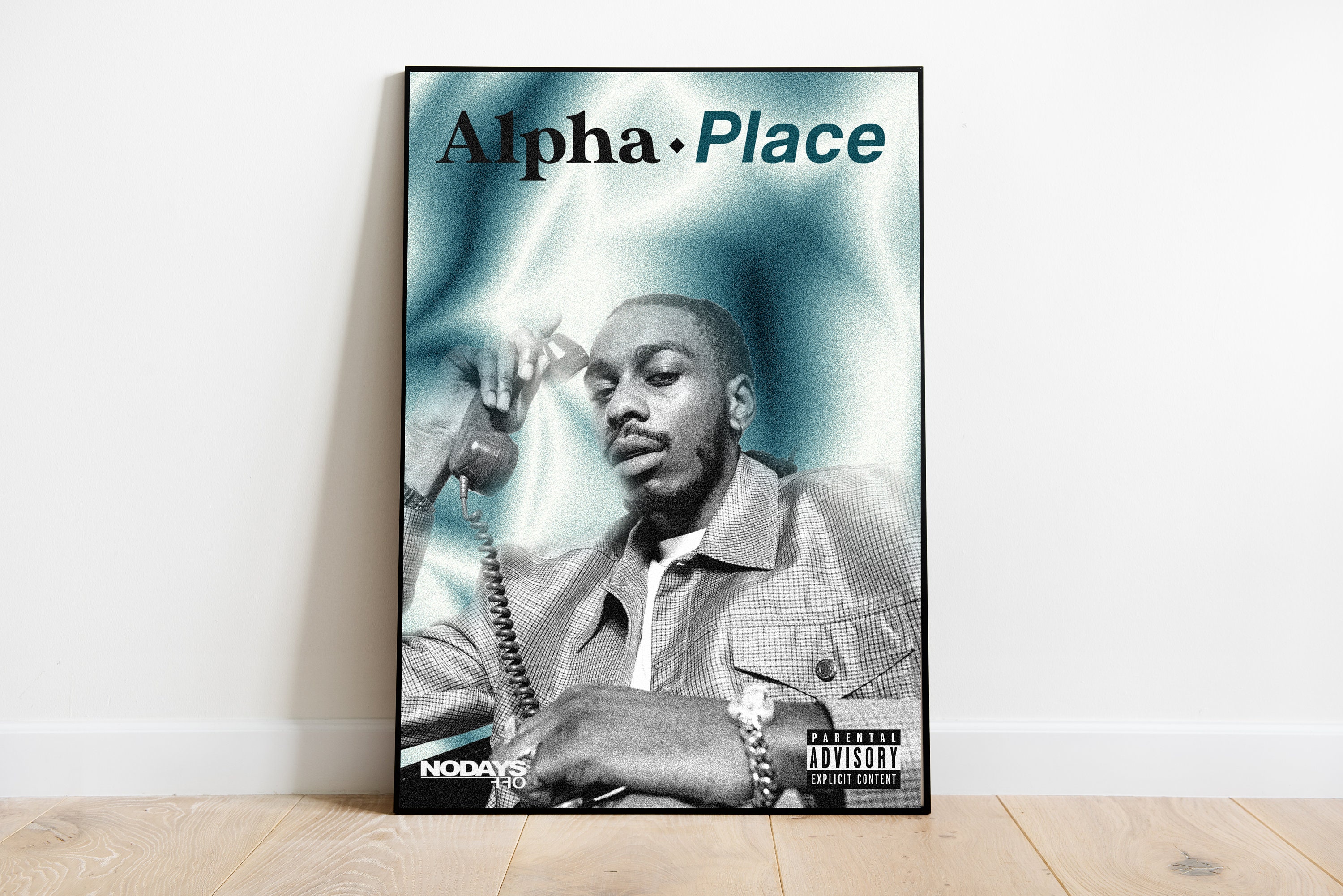 Knucks- Alpha Place Album Cover Wall Art Alternative Artwork Vinyl ...