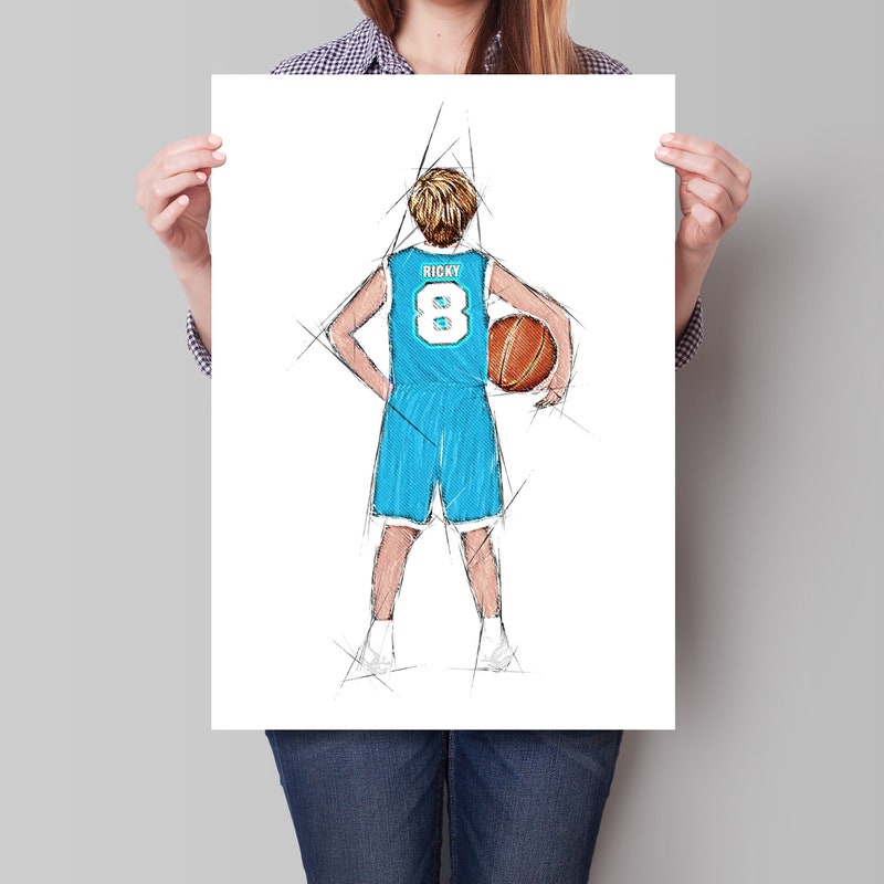 Custom Basketball - Etsy