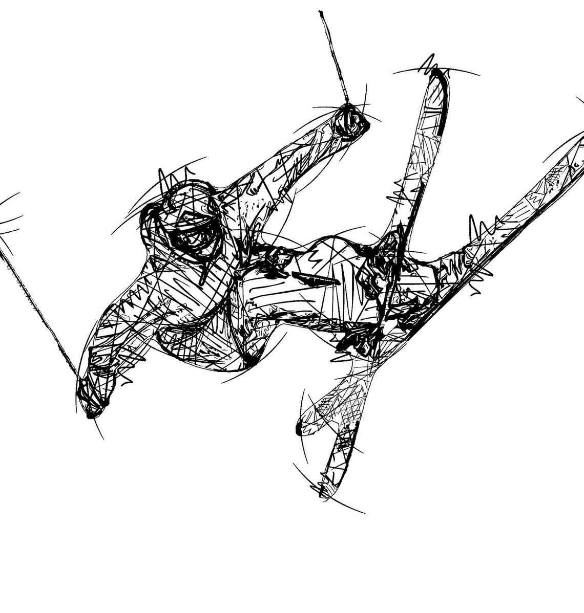 Skiing Sketch Set, Skiing Prints, Skiing Wall Art, Skiier Gift Prints ...