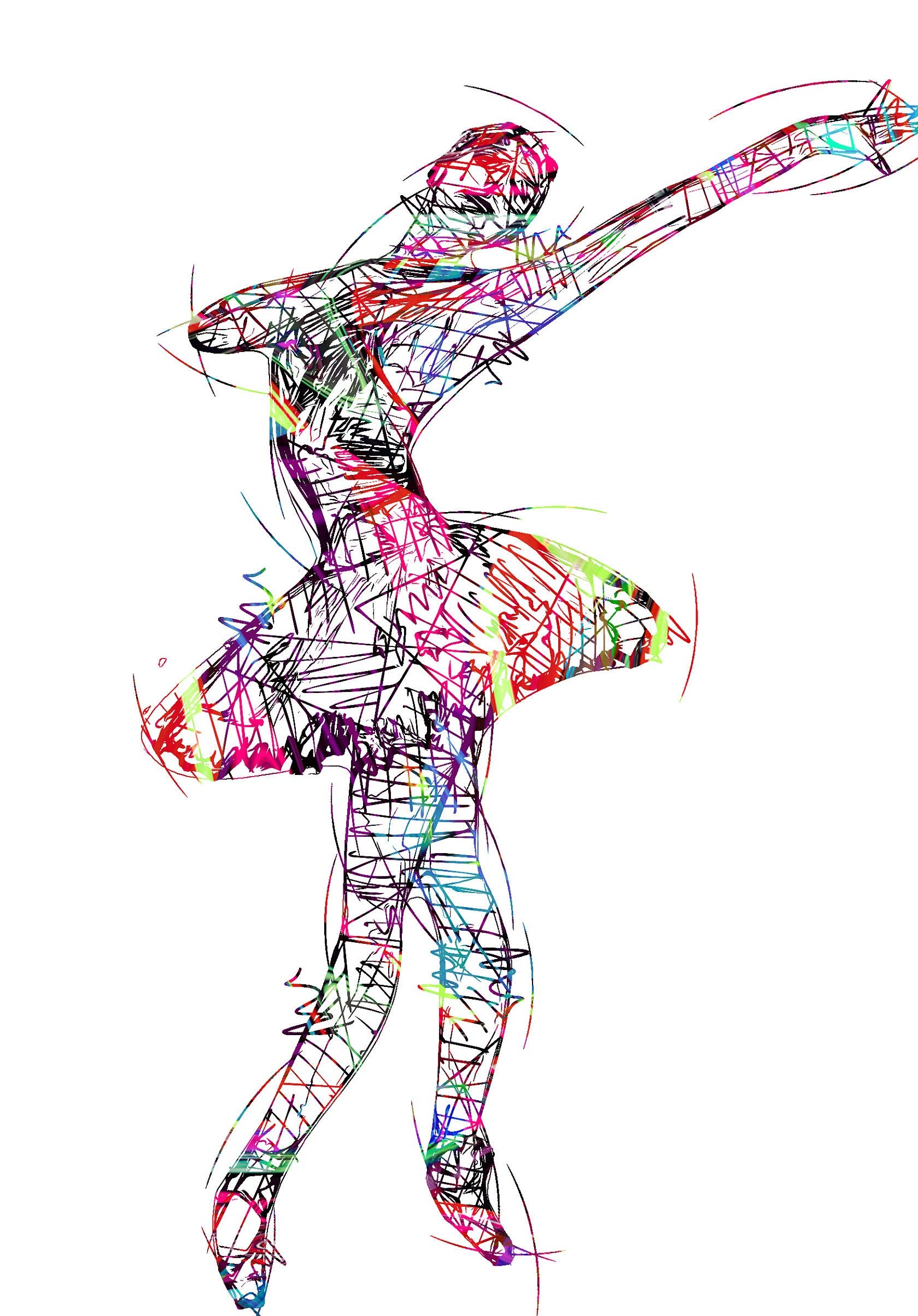 Ballerina Sketch Art Ballerina Wall Art Ballerina Sketch - Etsy