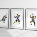 Personalised Rugby Player Print, Custom Rugby Print, Personalised Rugby ...