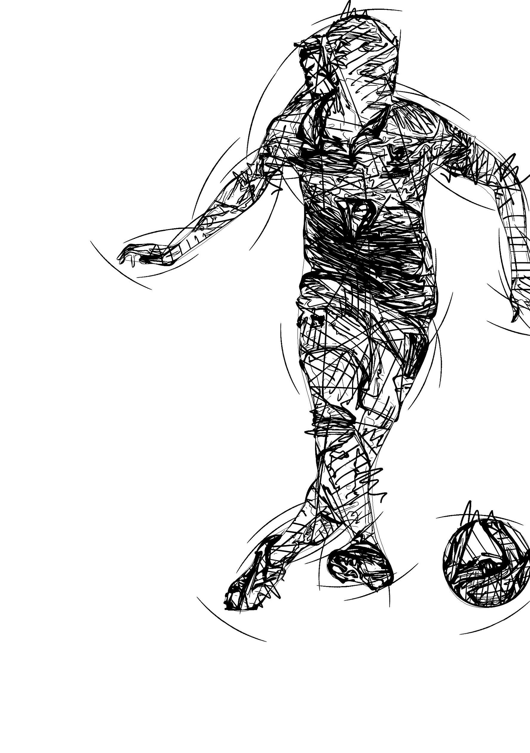 Football Sketches Football Sketch Set Football Prints Gift - Etsy