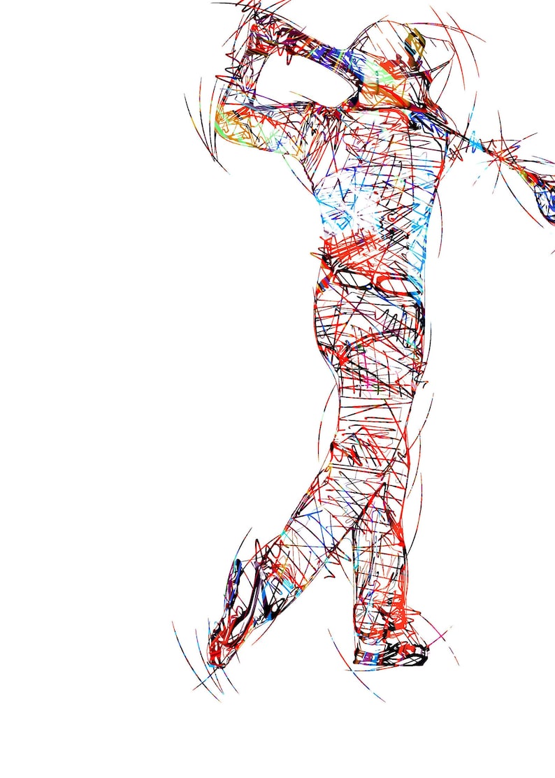 Golf Sketch Prints Golfing Set of Prints Gift for Golfers - Etsy