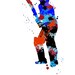 Watercolour Cricket Set, Men's Cricket Prints, Set of Cricket Prints ...