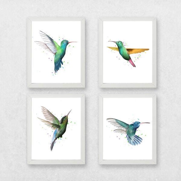 Hummingbird Print - Etsy